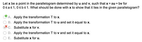 Solved Let U And V Be Vectors In R It Can Be Shown That