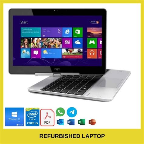 Hp Elitebook Revolve G Intel Core I Th Gen Ram Gb Ssd Gb Shopee Malaysia