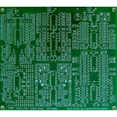 Mfos Synth Diy Experimenter Bare Pcb