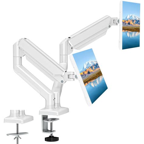 Buy Dual Monitor Bracket Necomi Easy Installation Spring Wall Ed