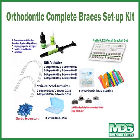 Braces Orthodontic Kit At Jerome Weeks Blog