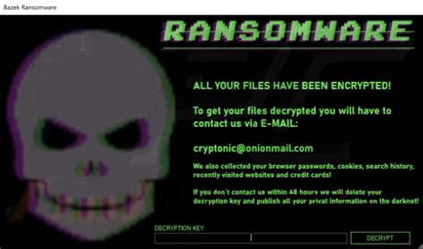 How To Remove Bazek Ransomware And Decrypt Bazek Files Bugsfighter