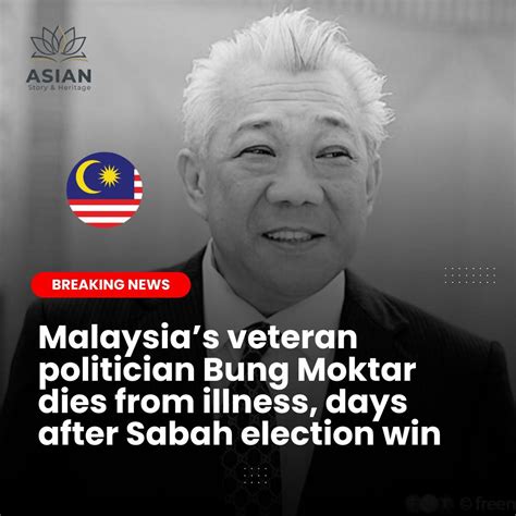 Kai 🇲🇾 Bung Moktar Radin Passed Away In The Early Hours Of 5 December