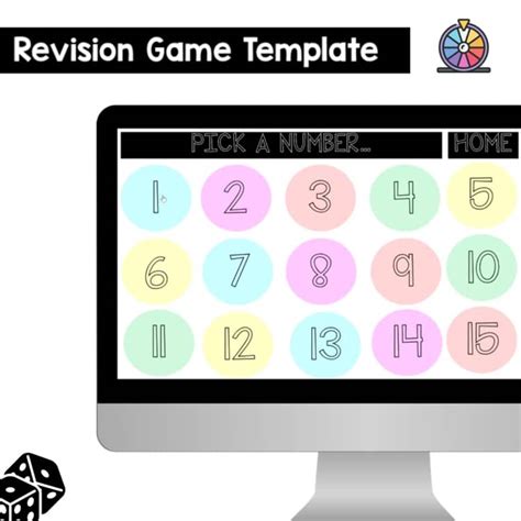 Pick A Number PPT Game Template By The Babe Educators TPT