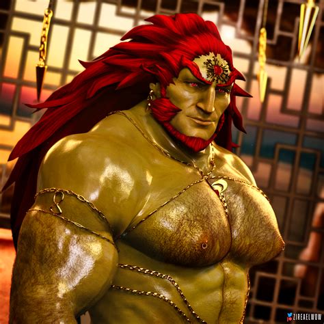 Rule 34 3d 3d Artwork Bara Body Harness Ganondorf Ganondorf Hyrule