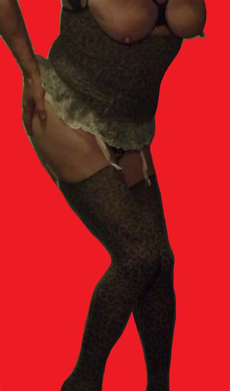 Goodgurl34 In Leapord Dress And Stockings Photo 3