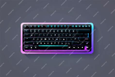 Premium Photo Keyboard Icon Vector Illustration Flat Design