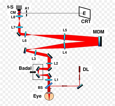 Adaptive Optics Eye Setup Hd Png Download Vhv