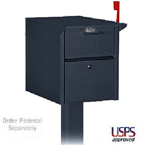 Large Locking Roadside Residential Mailbox Column Locking Mailboxes