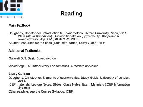 Lecture 1 Introduction To Econometrics Online Presentation