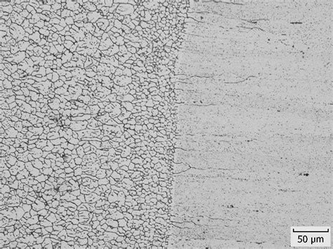 Microstructure Of Transition Area Wm To Bm Download Scientific Diagram