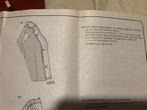 need help understanding this pattern s instructions r sewing