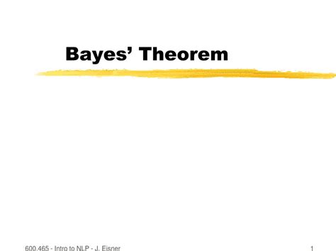 Ppt Bayes Theorem Powerpoint Presentation Free Download Id3536393