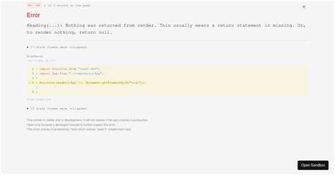 Introduction To Jsx Forked Codesandbox