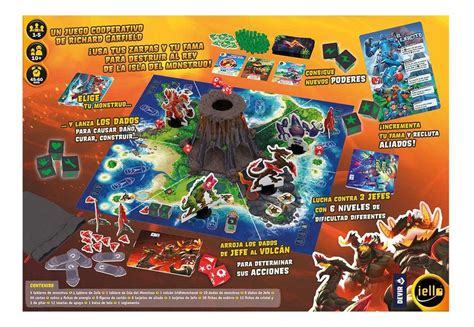 King Of Monster Island Juego De Mesa En Español - Devir - La Expedición ...