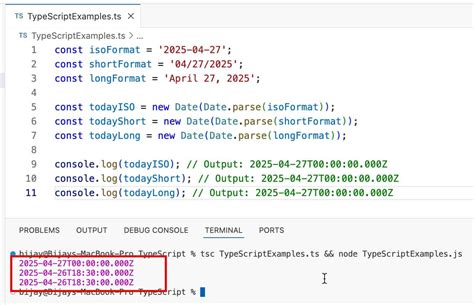 Create A Date From Year Month And Day In Typescript