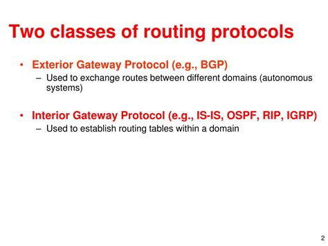 Ppt Interfacing Interior And Exterior Gateway Protocols Powerpoint Presentation Id3365463
