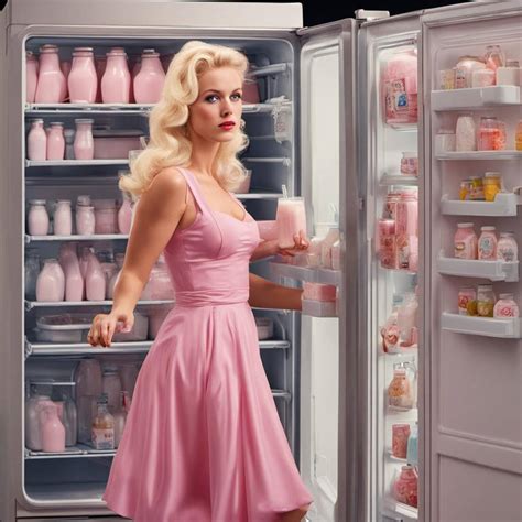 Blonde Bimbo Pink Dress Woman By Wherealldoomed29 On Deviantart