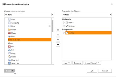 Ribboncontrolsavedefaultlayout Method Wpf Controls Devexpress