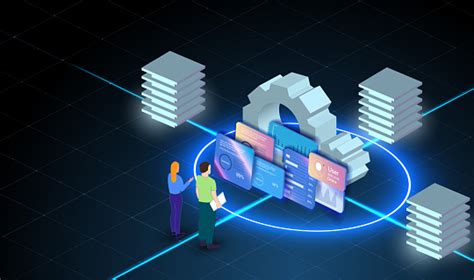 Software Development Abstract Vector In Futuristic Polygonal Style With