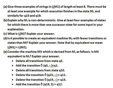 solved consider the finite state automation m1 below r n a