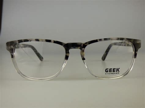 Geek Eyeglass Model Textbook