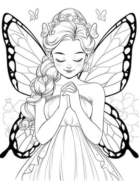 Beautiful Butterfly Coloring Pages Printable Coloring Pages