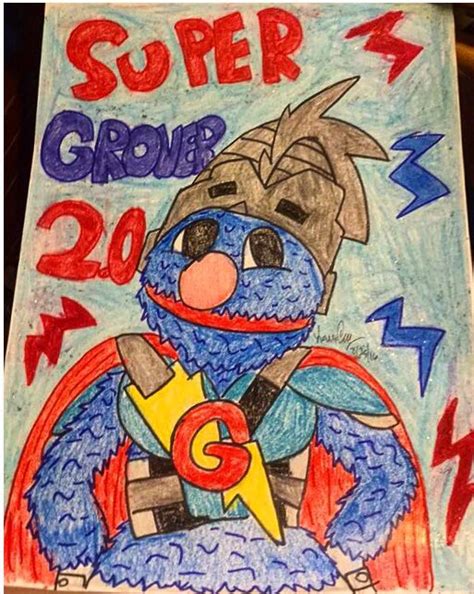 Super Grover 20 By Laura Lulu On Deviantart
