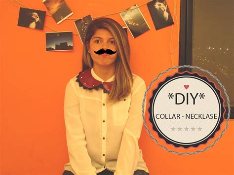 Diy Collar Necklace Youtube