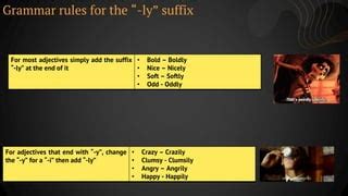 Adjectives With The Ly Suffix Pdf