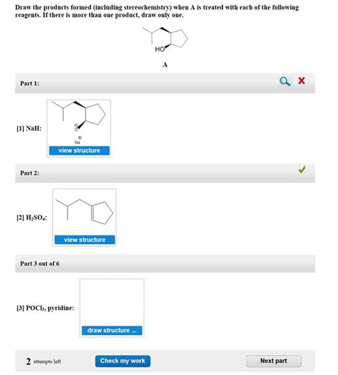 Solved Draw the products formed (including stereochemistry) | Chegg.com