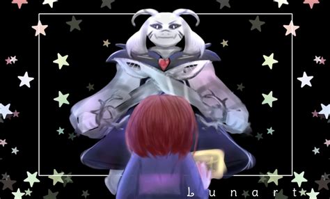 Maker Frisk Asriel Asriel Dreemurr Undertale персонажи
