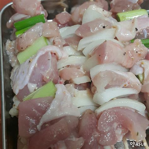 닭꼬치 집에서 닭꼬치 만들기 간단한 맥주안주 양싸