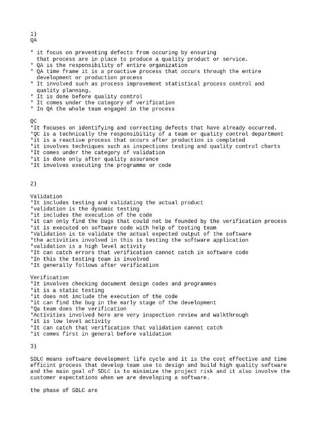 Tetsing Pdf Software Development Process Software Testing