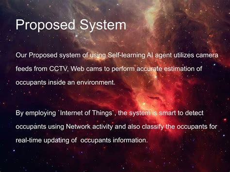 Real Time Occupancy Detection Using Self Learning Ai Agent Ppt