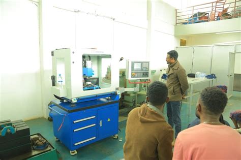 Cnc Milling Machine And 3d Printing Training Completed Wallaga University Engineering And
