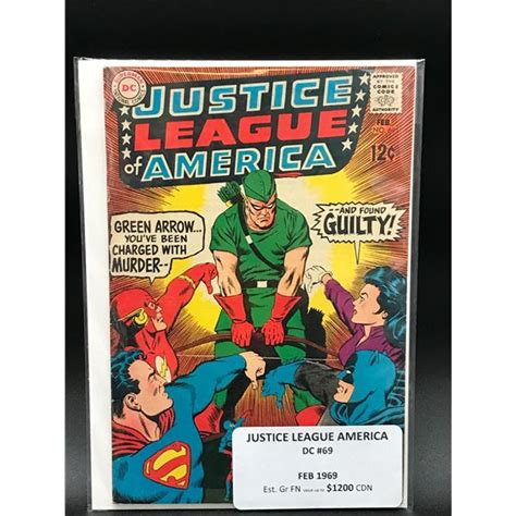 Dc Comics Justice League Of America 69