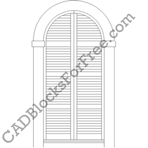 Window Free AutoCAD Block In DWG