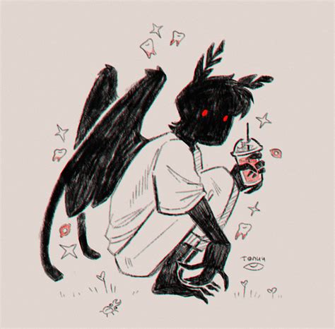 Mothman Oc By Tonuchart On Deviantart