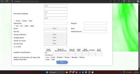 Enrollment System In Php