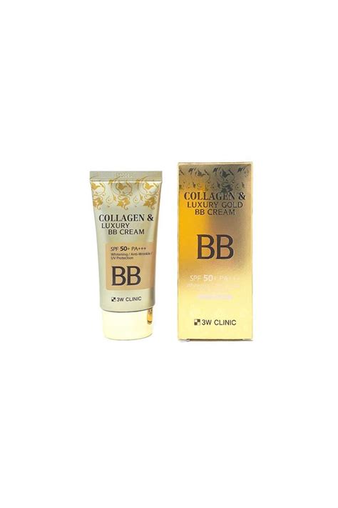 Коллагеновый бб крем 3W Clinic Collagen & Luxury Gold BB Cream SPF50+/PA+++