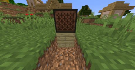 How To Craft A Note Block On Minecraft Steps With Pictures