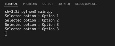 tkinter radiobutton menu items