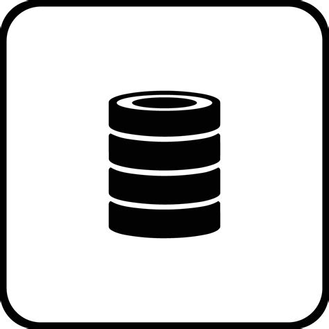 Storage Data Icon Symbol Image For Database Illustration 43551439