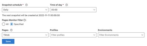 Schedule Setting Perfsee