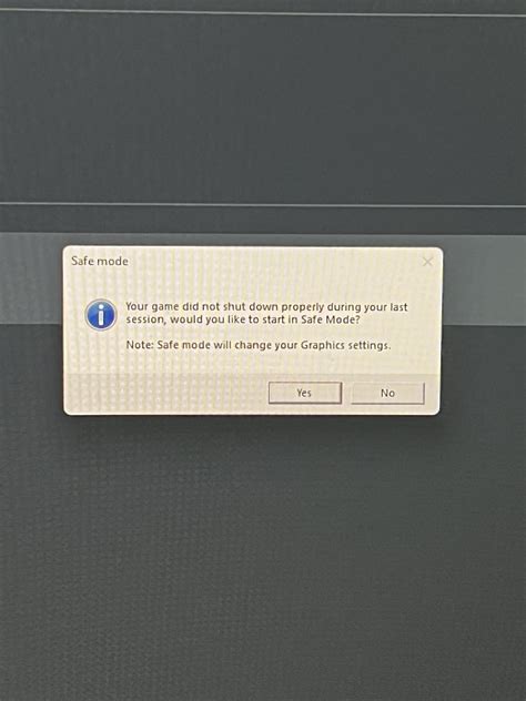 my game has this pop up message everytime i try to launch then it