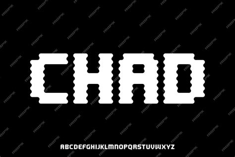 Premium Vector Bold Modern Decorative Playful Alphabet Display Font Vector