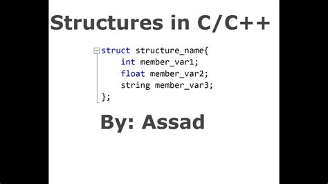 c tutorial introduction to struct data structure urdu hindi youtube