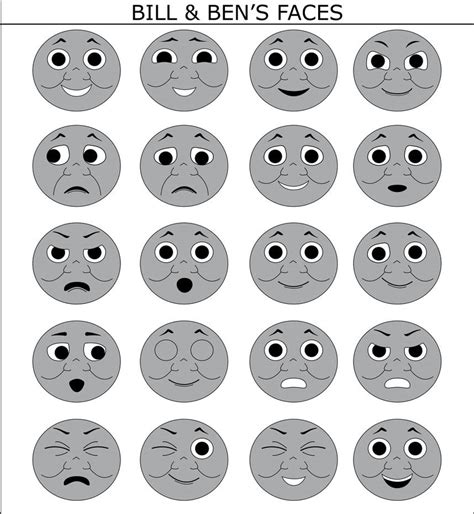 Bill And Ben The Tank Engine Twins Face Masks By Miked57s On Deviantart