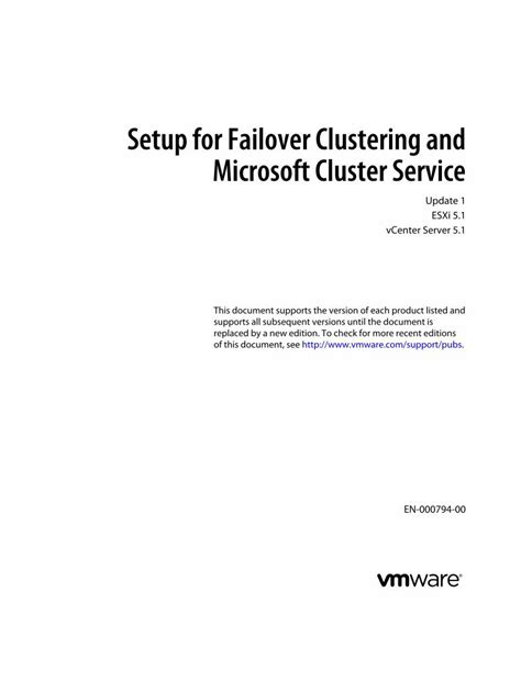 pdf setup for failover clustering and microsoft cluster pubs